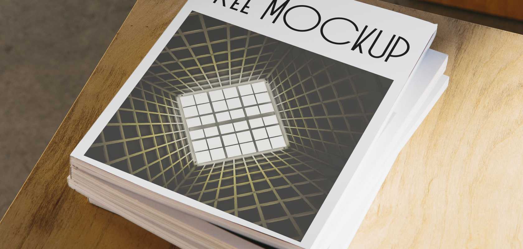Free Magazine Cover Mockup