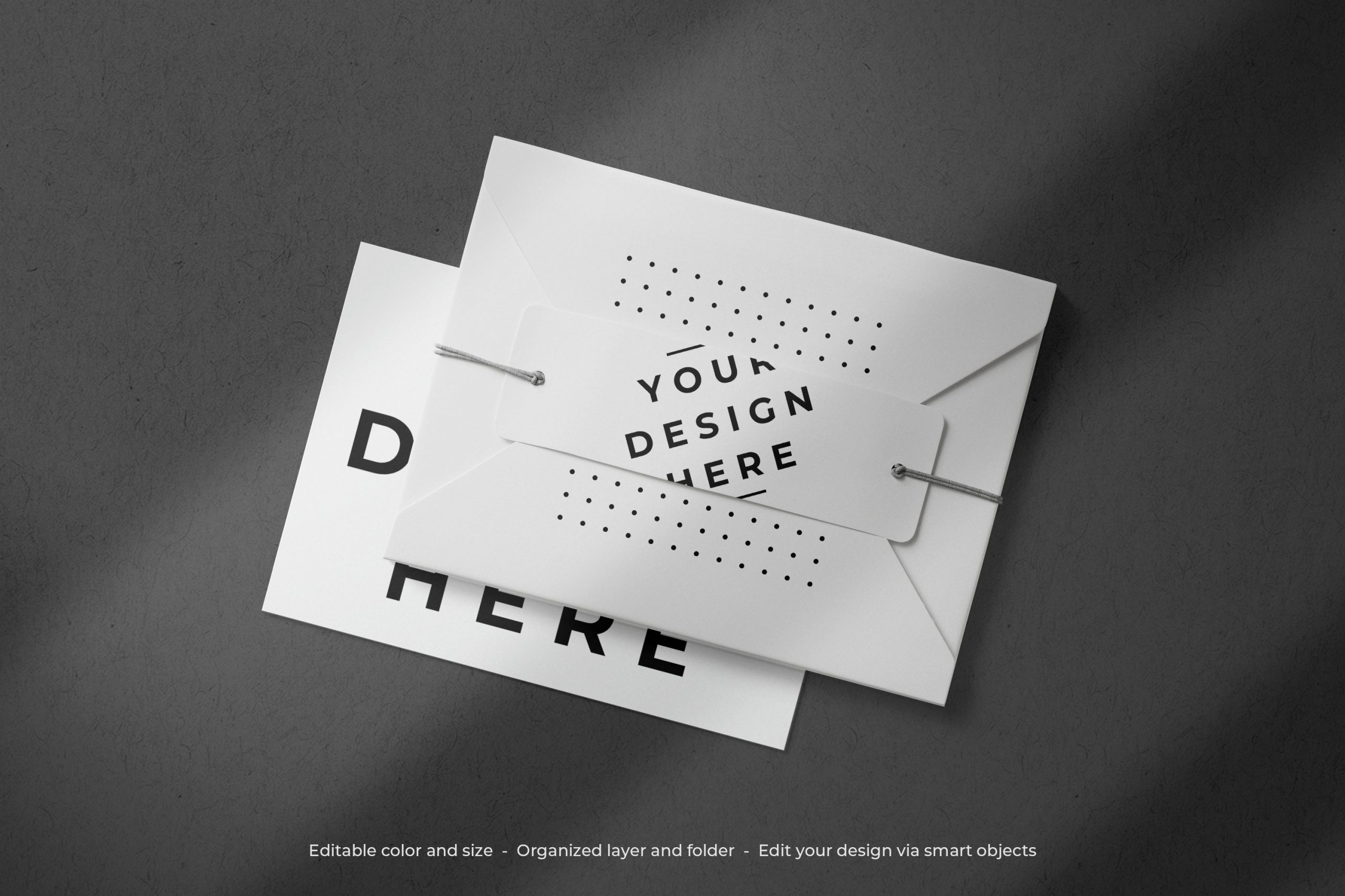 Branding Stationery Envelope Mockup